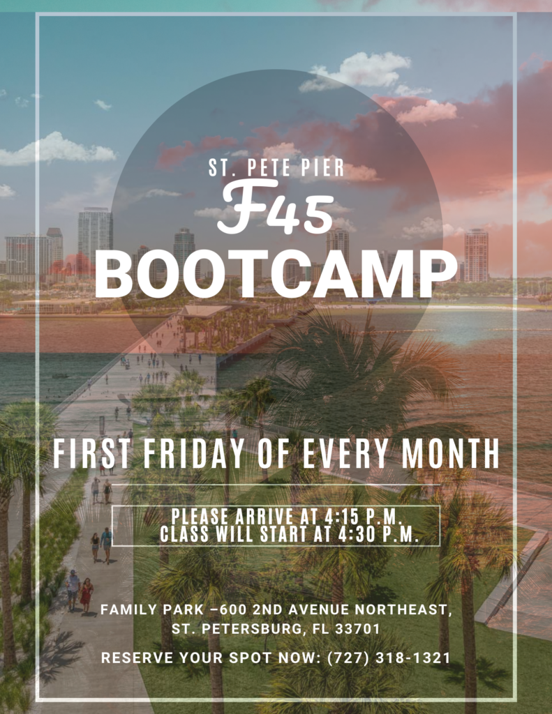 F45 Training FREE Boot Camp - The St. Pete Pier