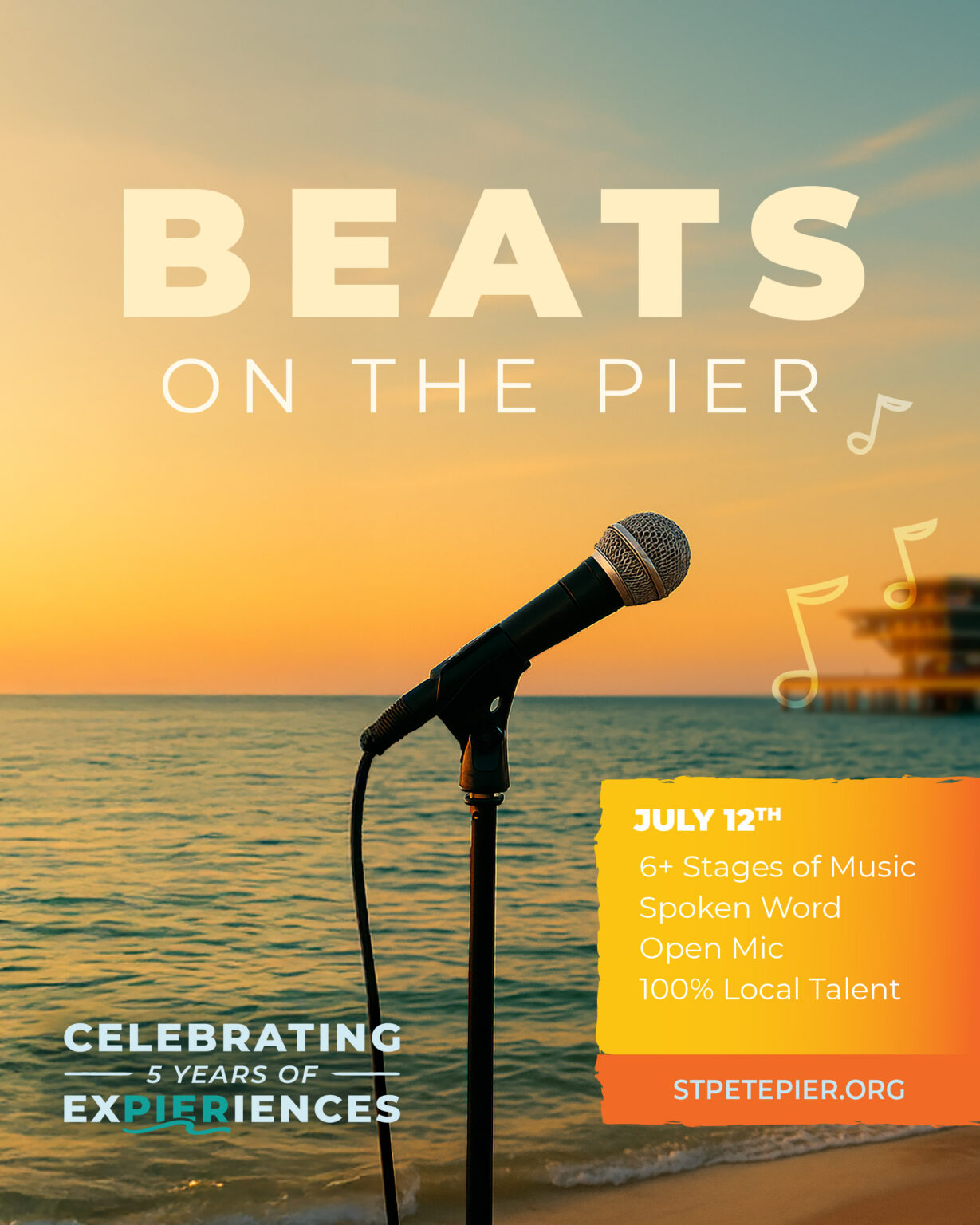 Celebrating 5 Years: Beats on the Pier - The St. Pete Pier